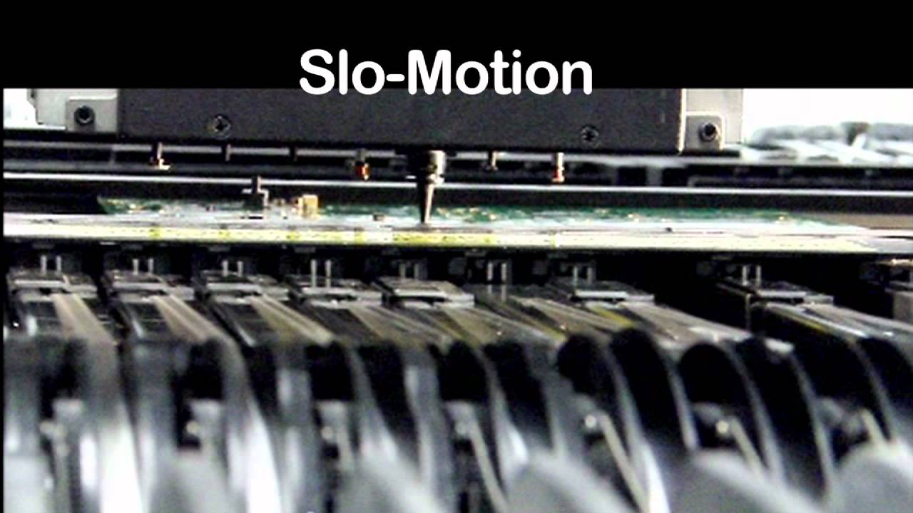 Universal FlexJet GSM Pick and Place Machines - YouTube