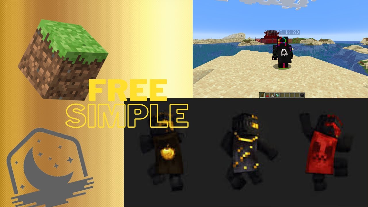 How to get a FREE, SIMPLE, COOL Cape in any Minecraft Launcher (e.g ...
