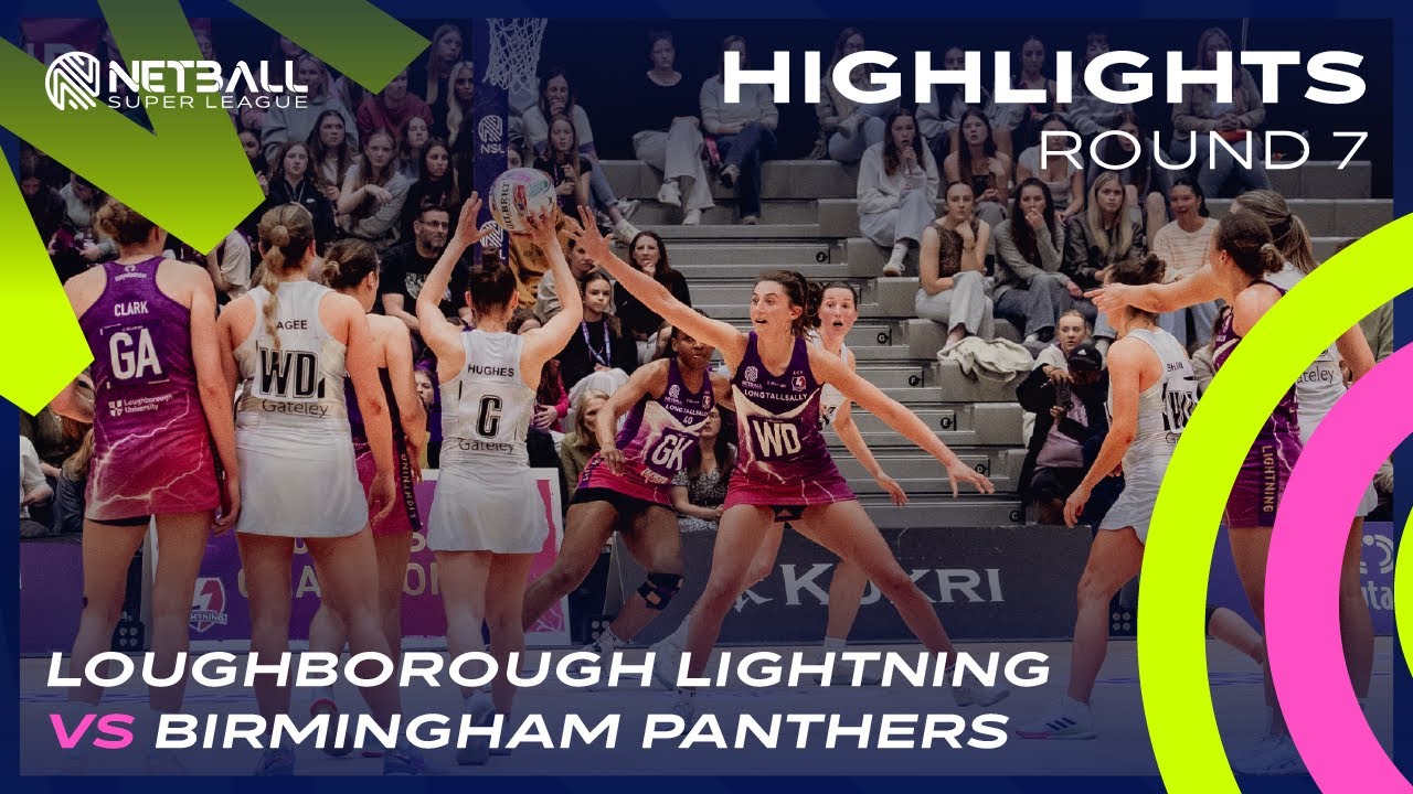Round Seven Highlights: Loughborough Lightning vs Birmingham Panthers - YouTube