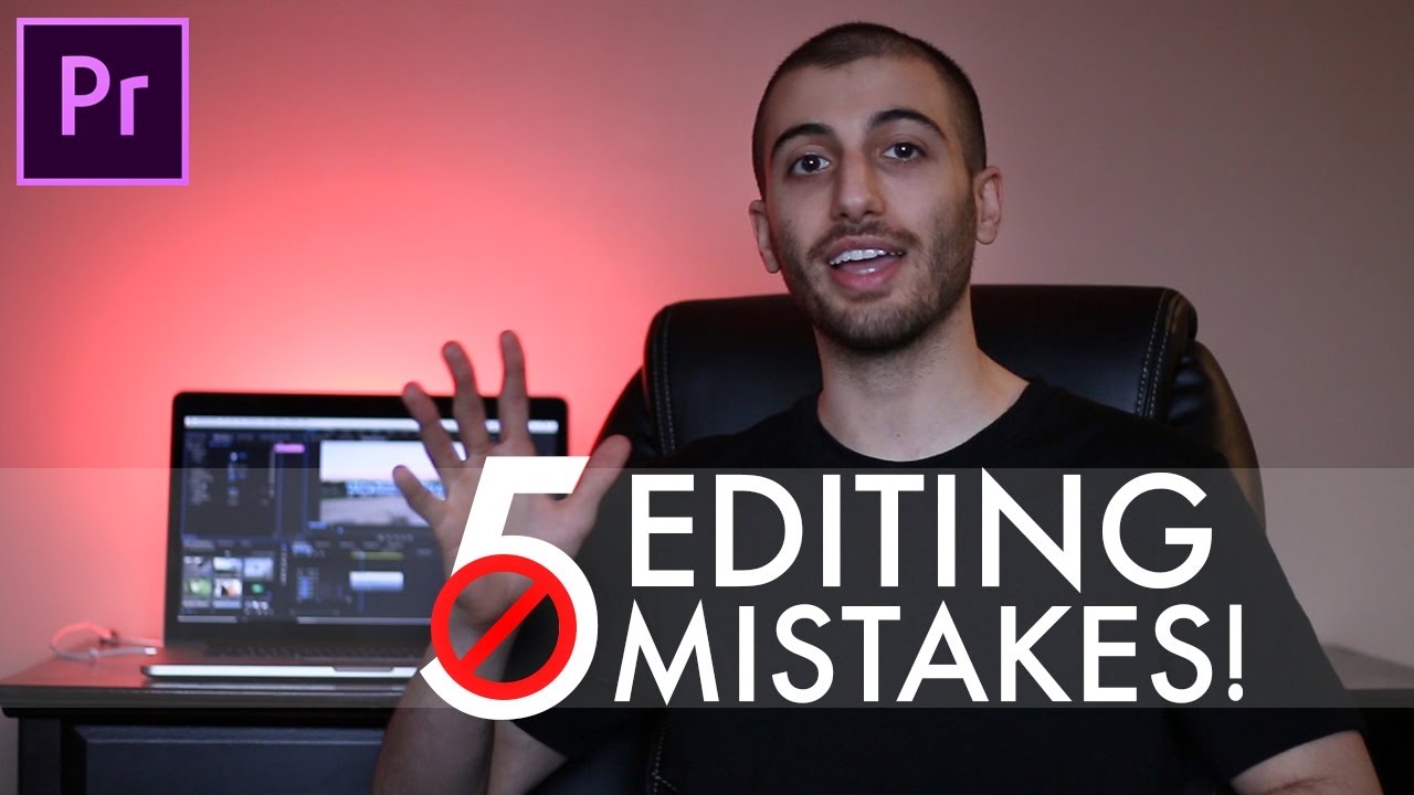 5 Beginner Video Editing MISTAKES (and how to FIX them!) (Premiere Pro ...