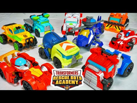 Transformers Rescue Bots Academy New Optimus Prime Trailer Hot Shot Wedge Salvage 1 Step Changers