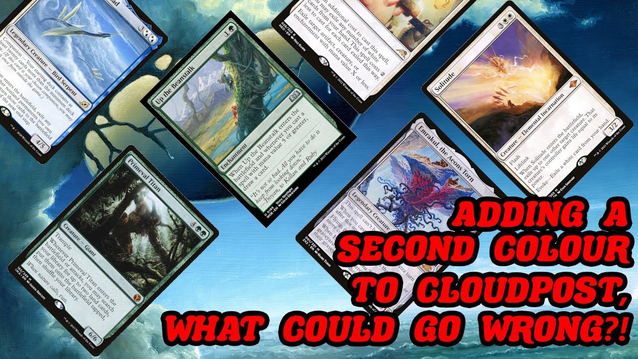 ADDING A SECOND COLOUR TO CLOUDPOST, WHAT COULD GO WRONG?! Legacy GW ...