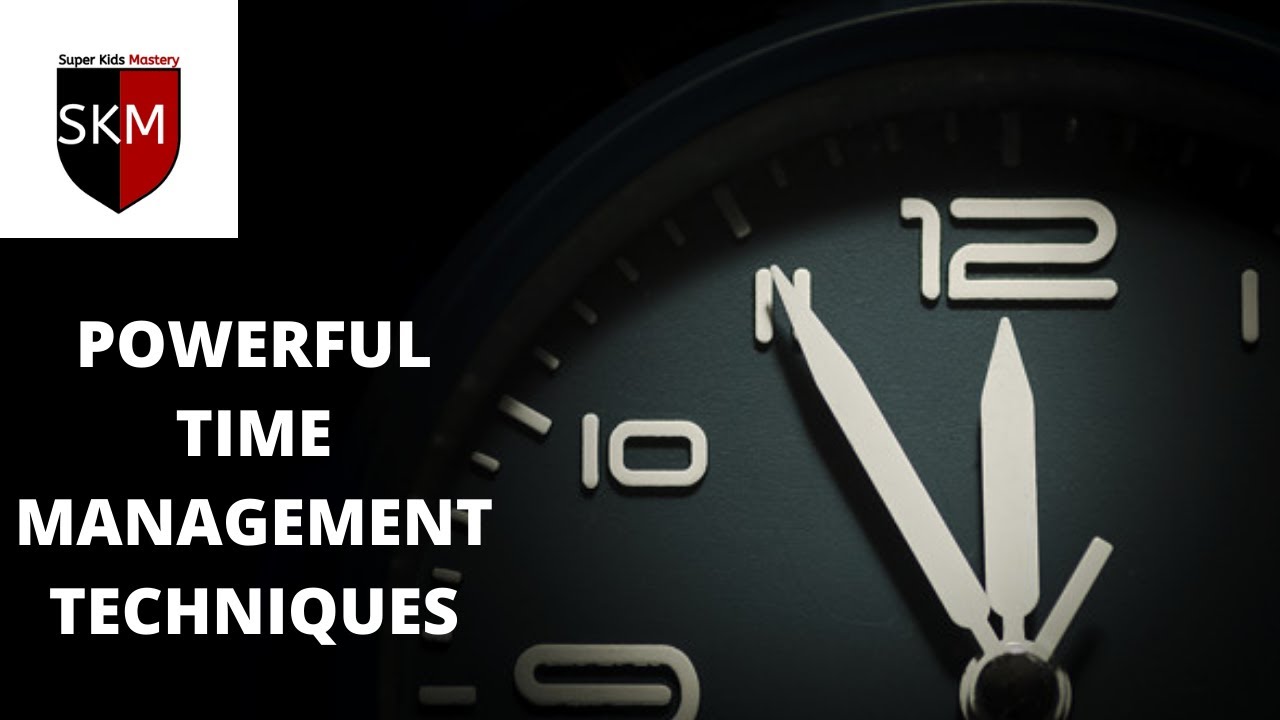 Powerful Time Management techniques - YouTube