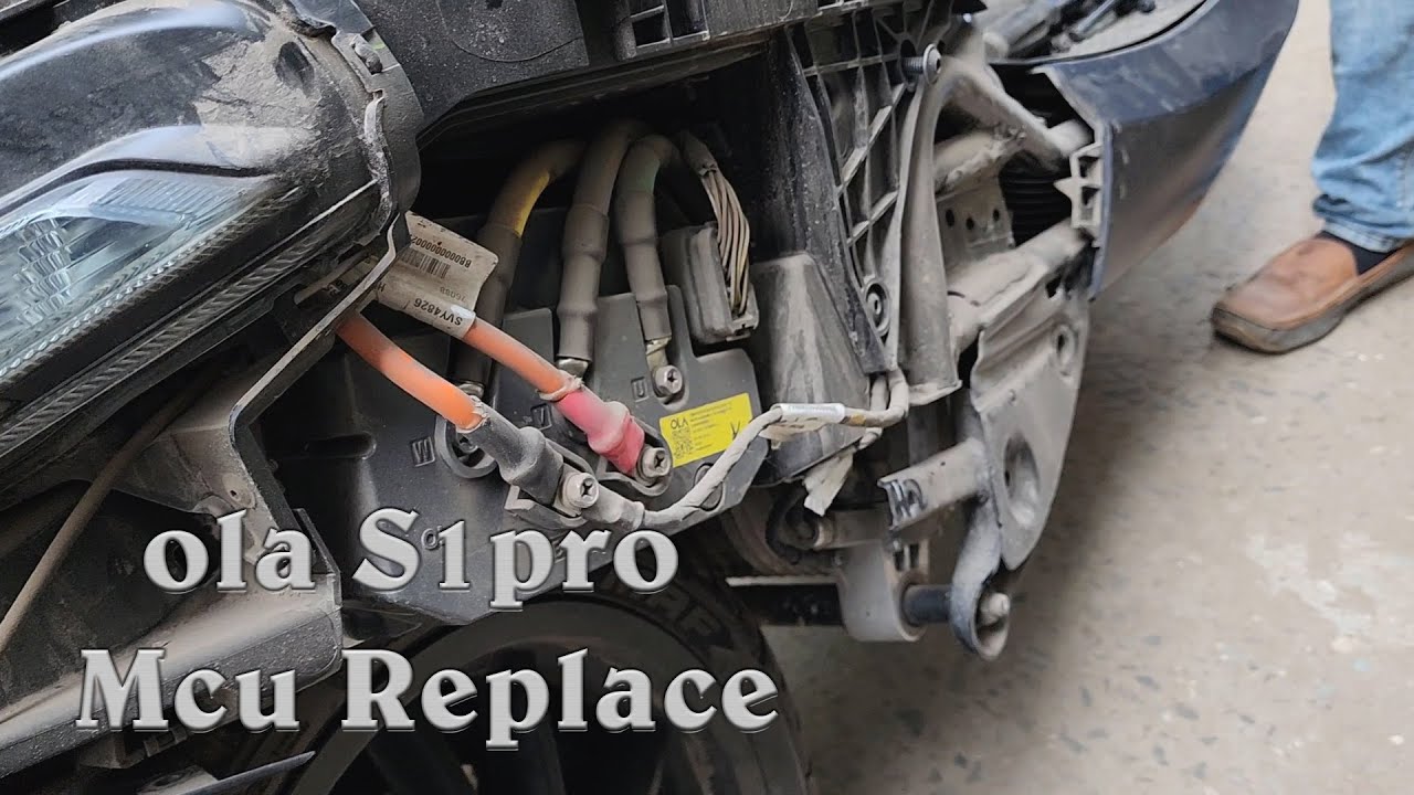 Ola S1 pro MCU(motor control unit) Replace by company in warranty - YouTube
