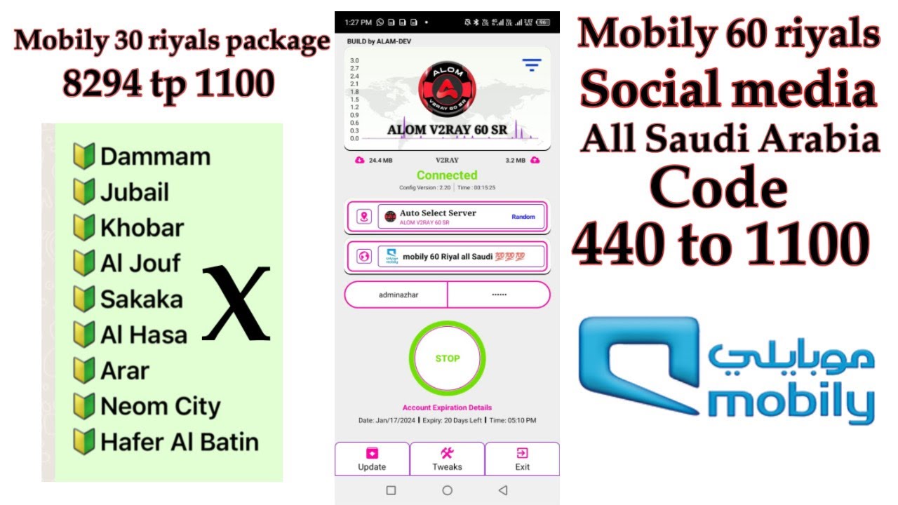 New Mobily 60 Riyals Social Media package All Area | Mobily 30 Riyals ...