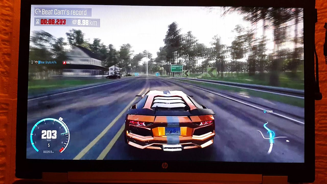 XBox ONE Game to HP 8760W EliteBook Workstation - The Crew Wild Run ...