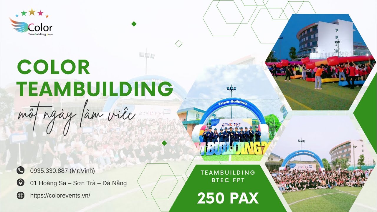 Một ngày làm việc của ekip color TeamBuiling - YouTube