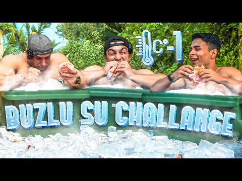 BUZLU SU CHALLANGE! @1453harunn @ackgzisa