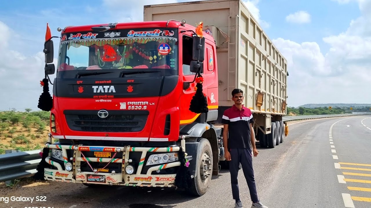 Tata Prima 5530.S LX Review BS6 phase 2 #Tata #trending #Prima - YouTube