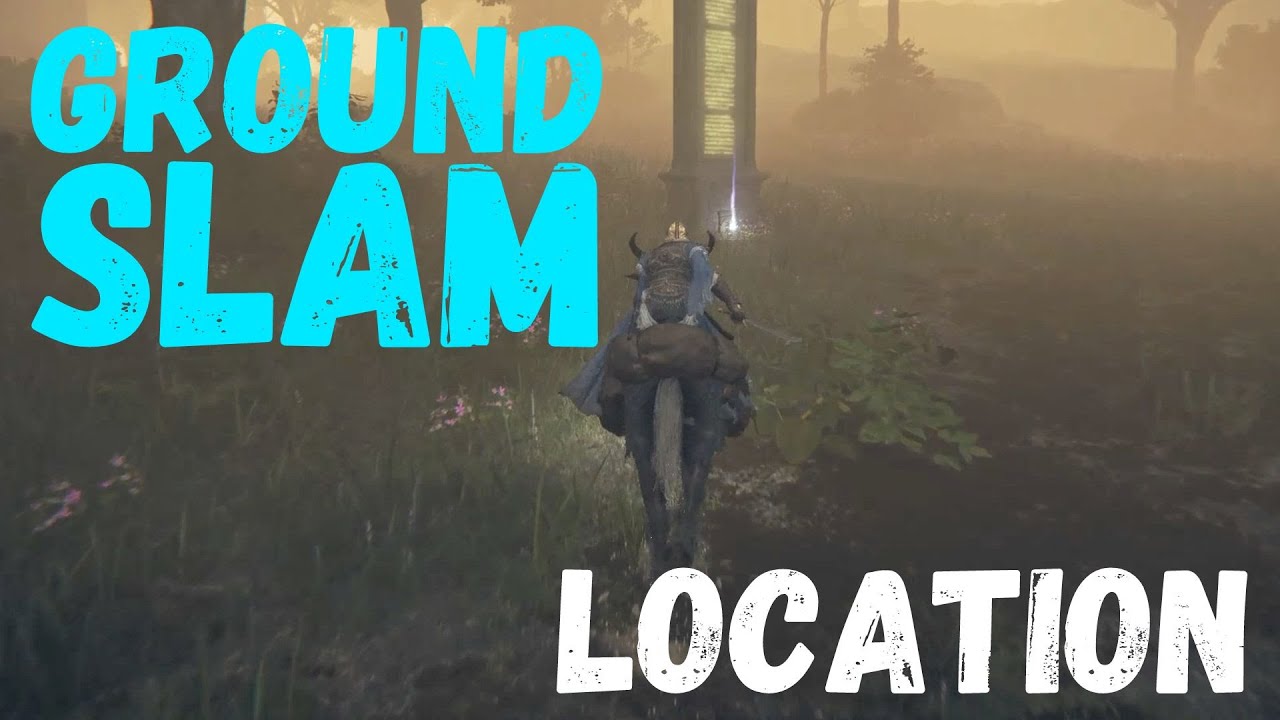 Elden Ring: Where to find the Ground Slam Ash Of War! - YouTube