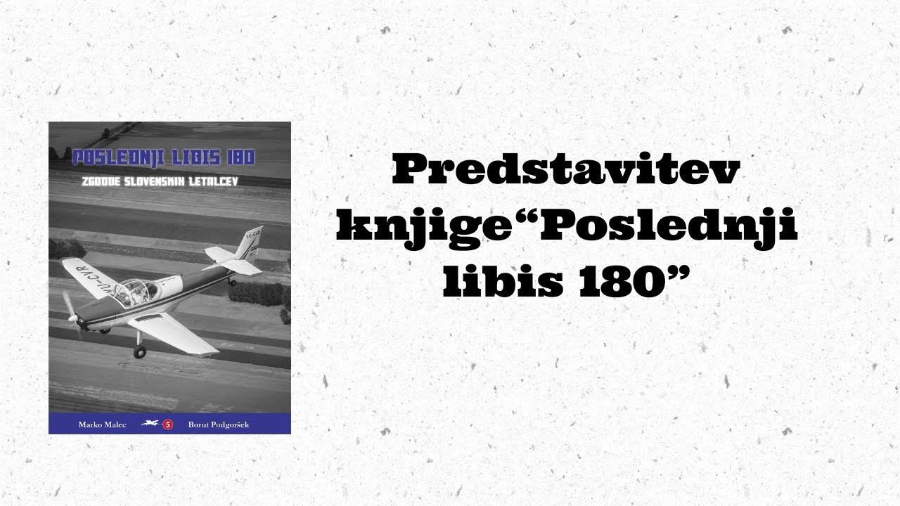 Predstavitev knjige "Poslednji libis 180" - YouTube
