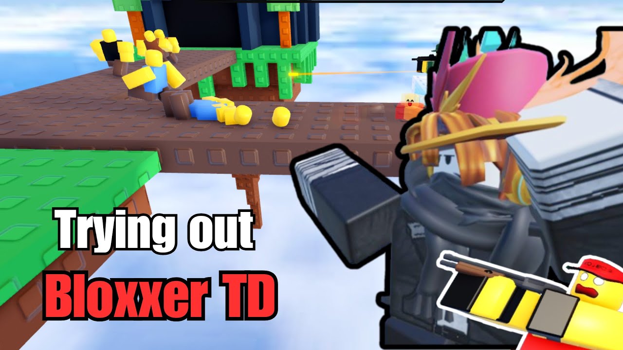 Trying out a new classic TD game | Bloxxer TD - YouTube