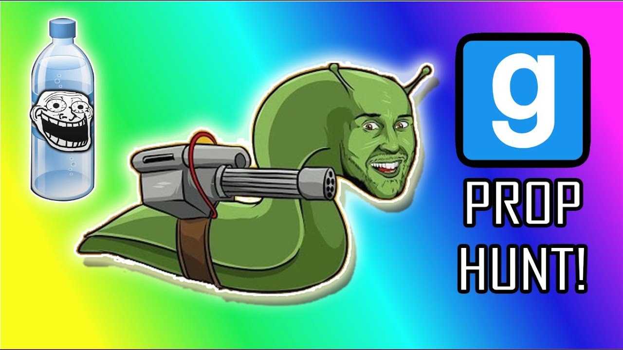 VanossGaming Gmod | Vanoss: Gmod Prop Hunt Funny Moments - Epic Bottles ...