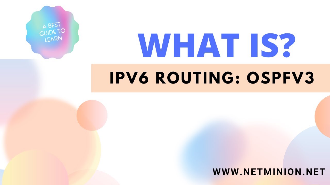 What Are Configuration For Ipv6 Routing Ospfv3 How To Enable Ospfv3 On Cisco Router 6588