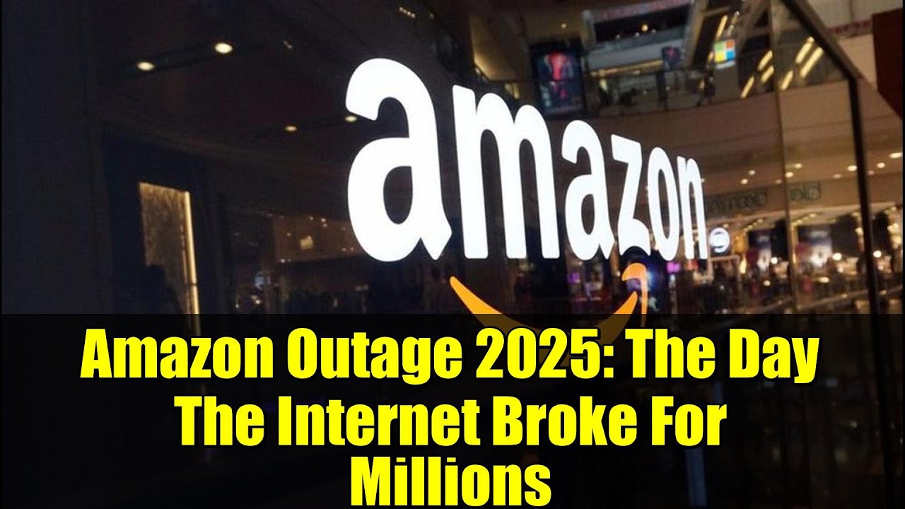 Amazon Outage 2025: The Day The Internet Broke For Millions - YouTube