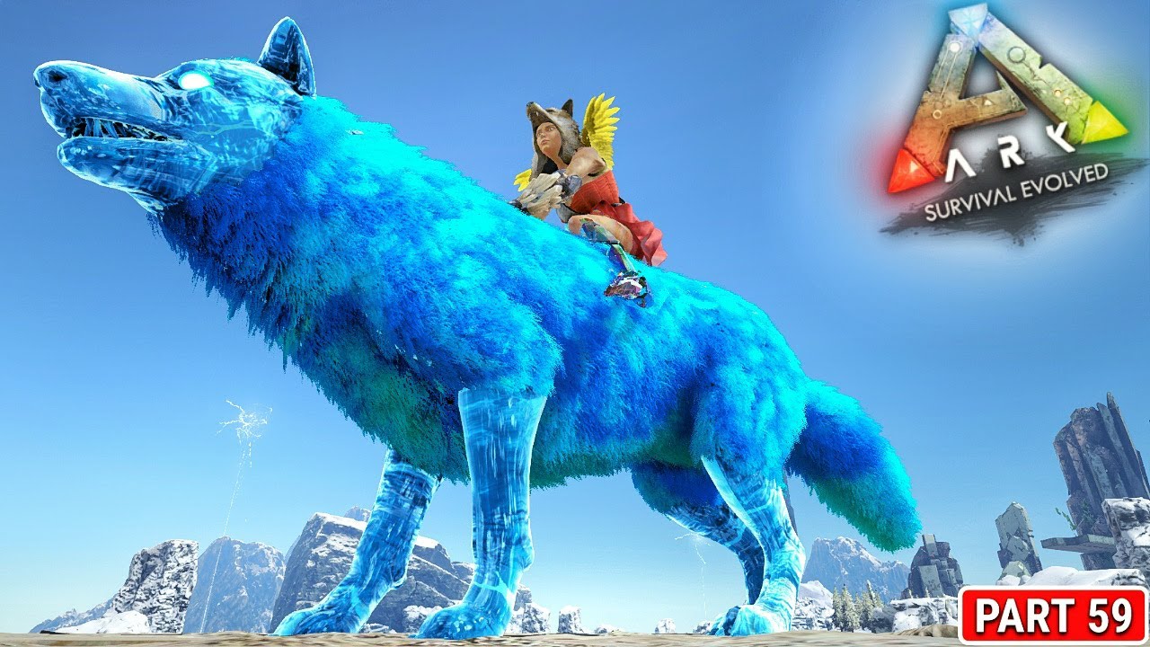 Taming Ice King Frost Direwolf : Boss Fight Soon 🔥🔥🔥 : ARK Ice Age ...