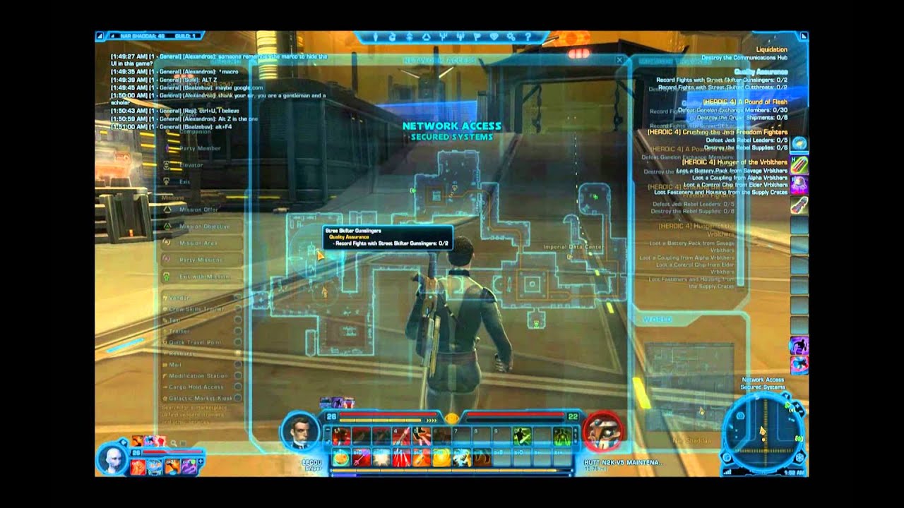 SWTOR: Imperial Agent, Sniper Walkthrough Part 86 - YouTube