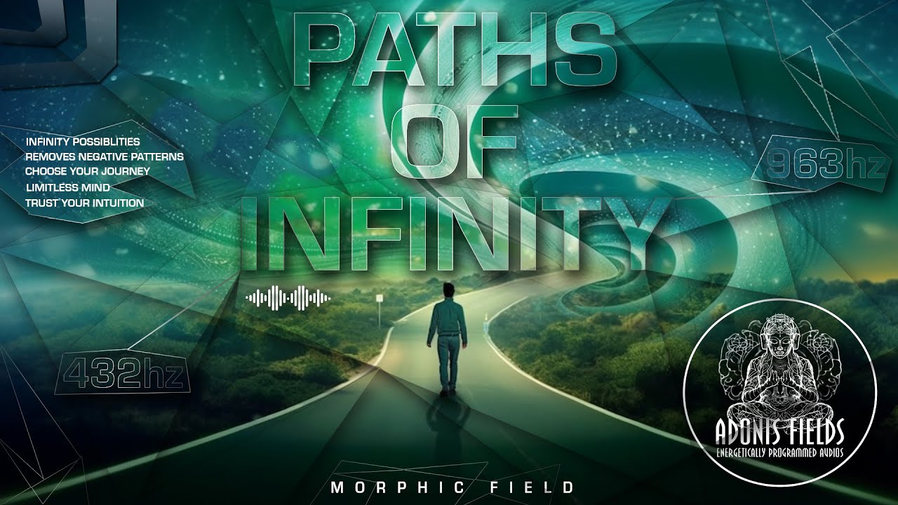 (432hz,963hz) Paths of Infinity - Choose From Infinite Possibilities ...