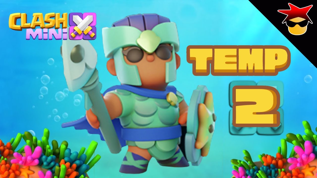 ¡CLASH MINI ACUÁTICO! | DESTROZANDO CON EL TRITÓN, OBTENIENDO ...