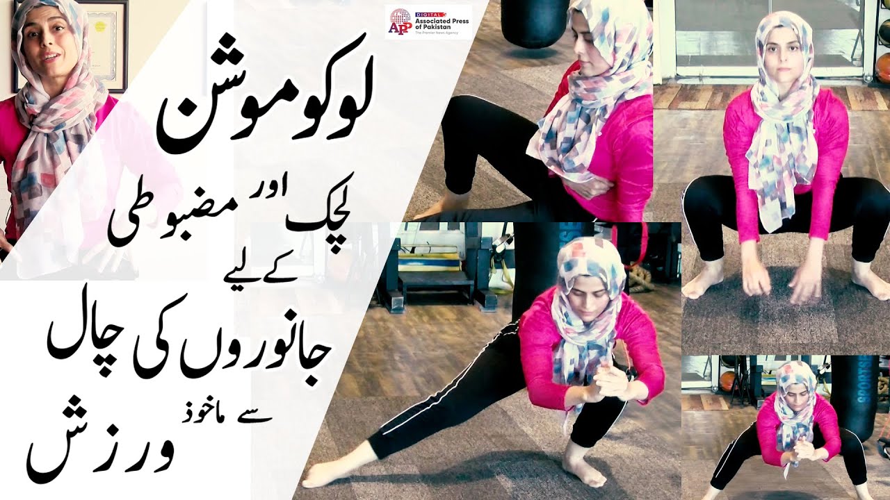 Locomotion Full Body Exercise for Strength Flexibility and Body Control ...