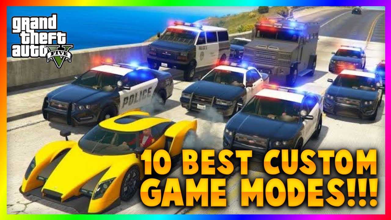 10 Best Custom Game Modes In GTA 5 - YouTube