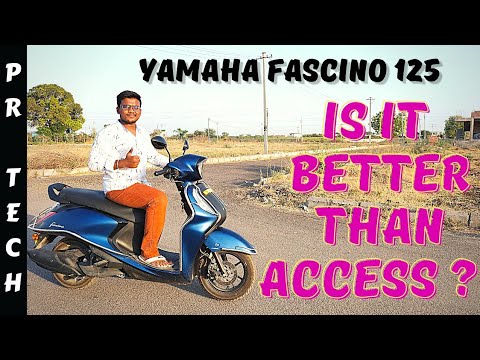 Yamaha Fascino DLX Disc 125 2021 | Detailed Review | Hindi |PR Tech's - YouTube