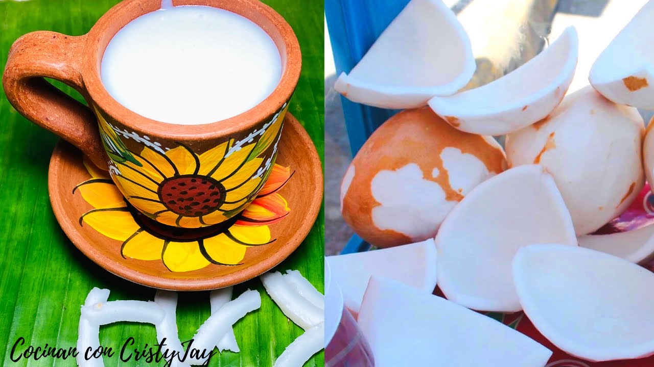 Atole de Coco |Que hago con el coco?Aquí una receta de atole utilizando ...