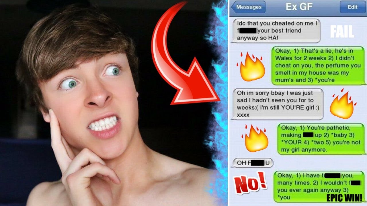 FUNNIEST & WORST BREAK UP TEXTS!! - YouTube