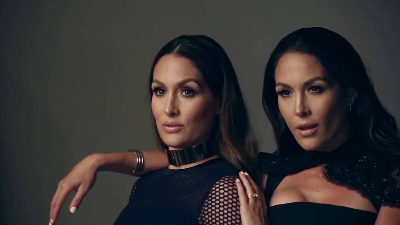 The Bella Twins: Behind the Scenes At Their Latina Cover Shoot - YouTube
