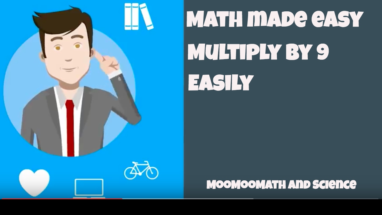 Math Tricks Multiply By 9 Trick YouTube Math Tricks Multiply By 9 Trick YouTube