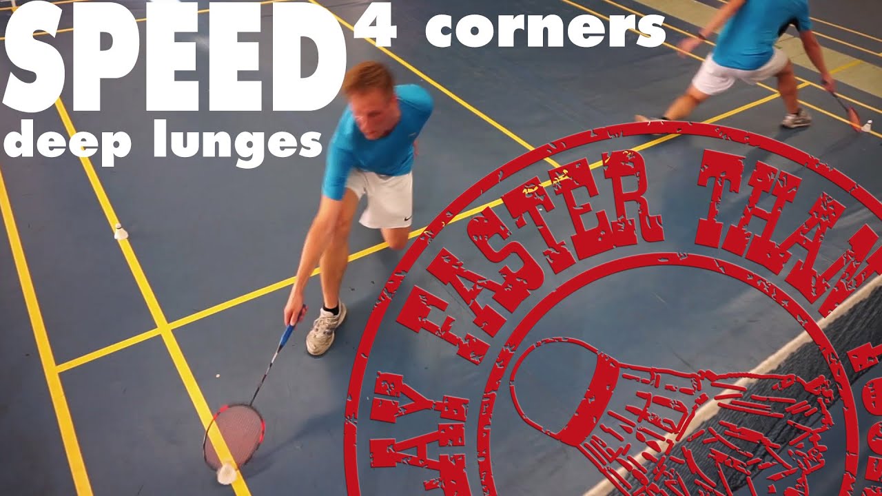 On Court Speed Exercise - Four Front Corners - YouTube