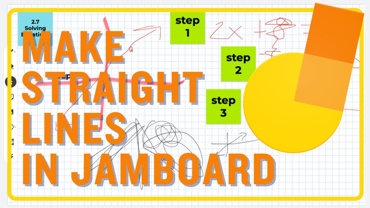 How To Make Straight Lines In Jamboard YouTube How To Make Straight Lines In Jamboard YouTube