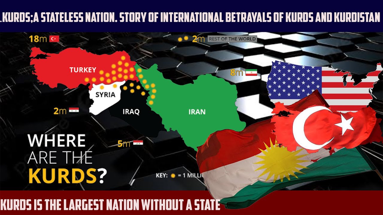 Kurds; A Stateless Nation. Story of international betrayals of Kurds ...