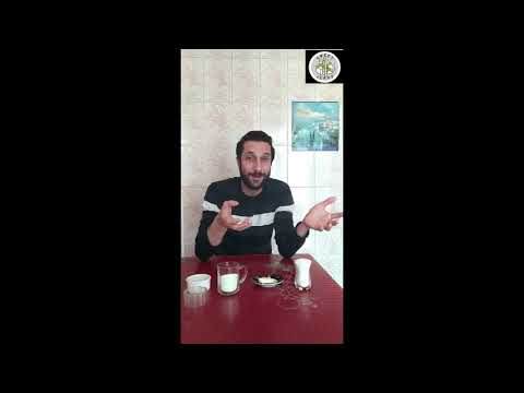 Şirniyyatın bir növü olan irisin hazırlanması