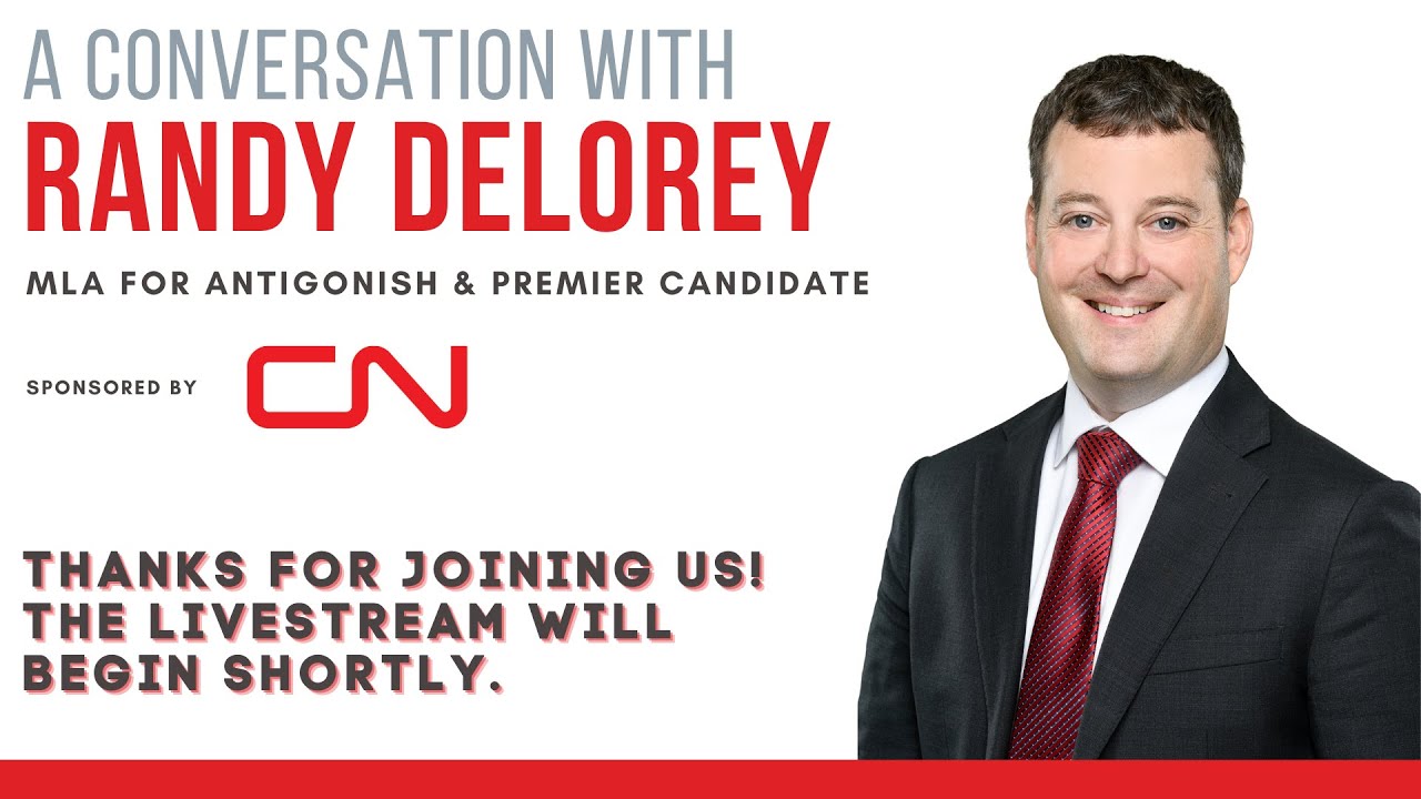 A Conversation with Premier Candidate Randy Delorey - YouTube