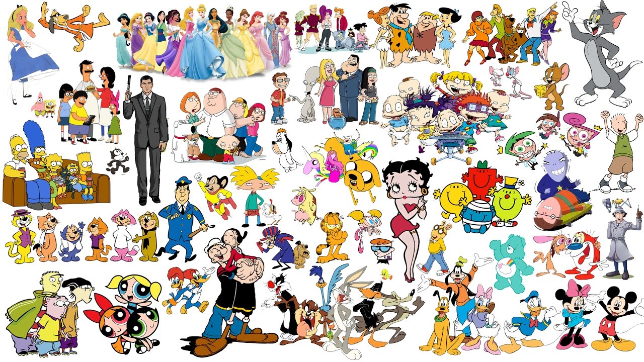 Top 10 Cartoons Of All Time YouTube