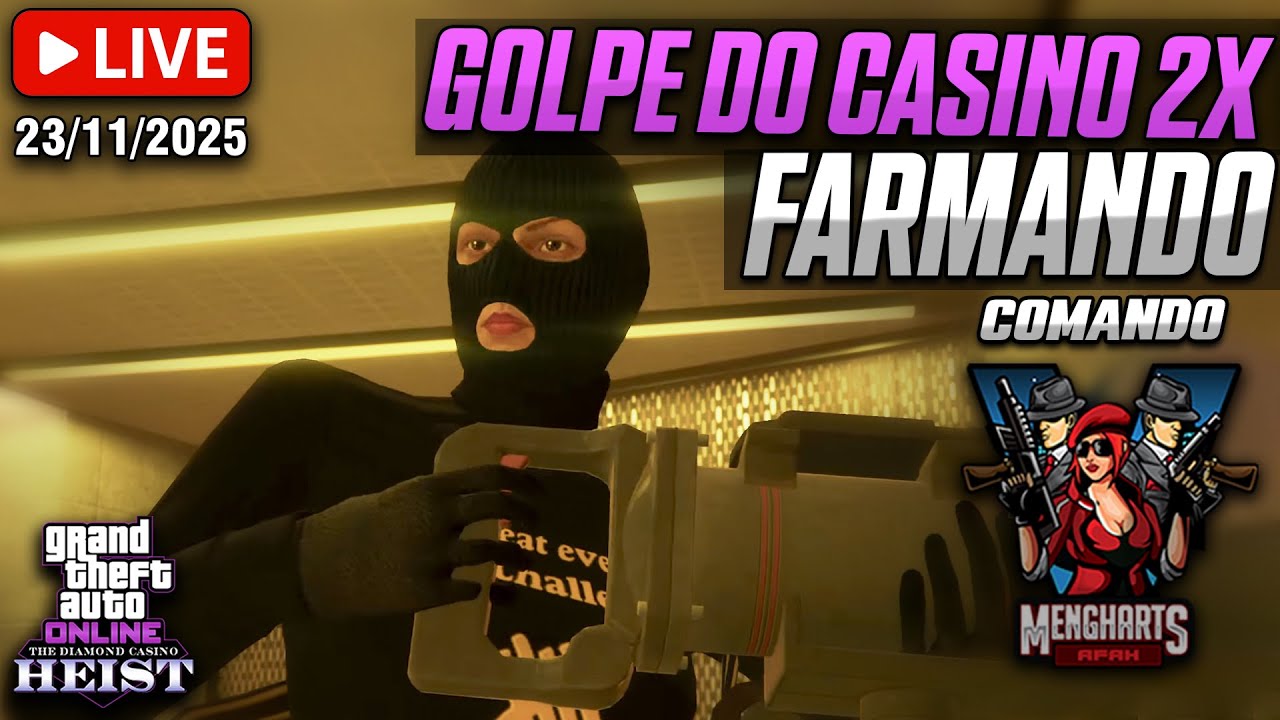 4º Dia Casino 2x pfv Dinheiro não! | Comando Mengharts - GTA Online ...