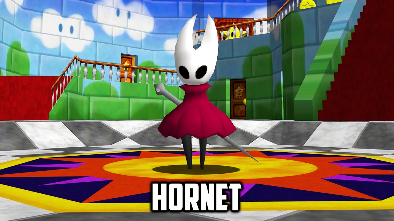 ⭐ Super Mario 64 PC Port - Hornet from Hollow Knight: Silksong - YouTube