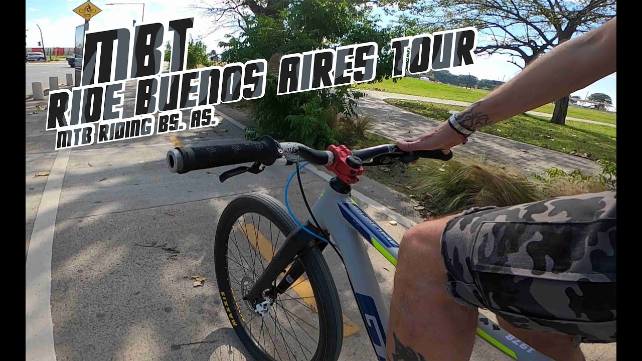 MTB. Ride Buenos Aires tour. MTB Riding Bs. As. - YouTube