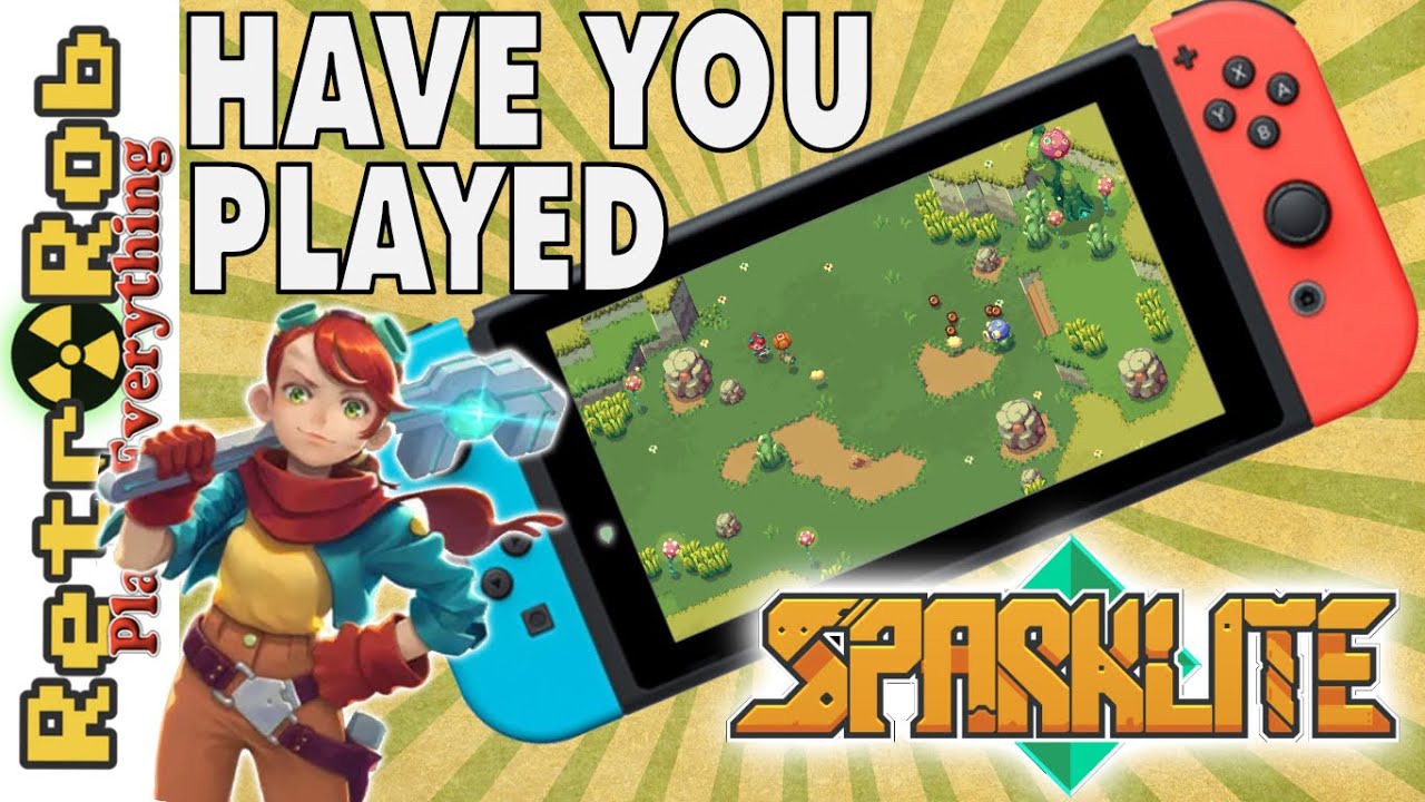 🎮 Action Rogue-Lite SparkLite for Nintendo Switch Unboxing and Gameplay 🎮 - YouTube