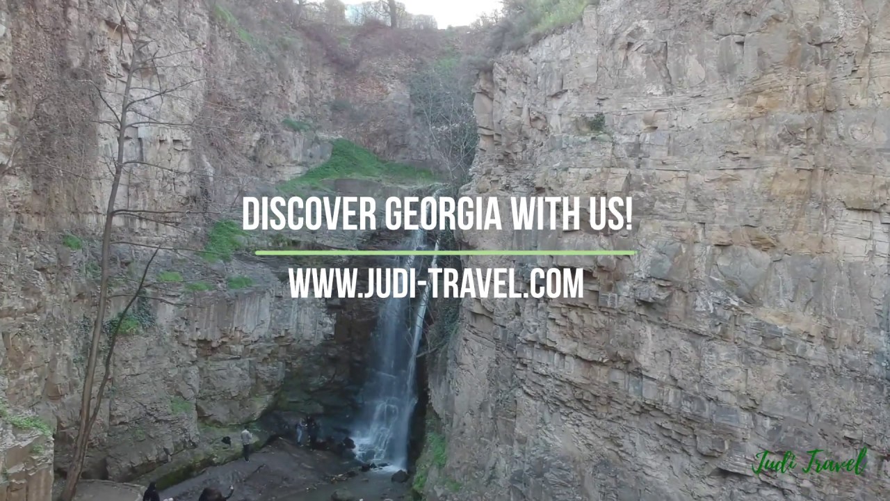 Waterfall Tbilisi - Legvtakhevi | Judi Travel - YouTube