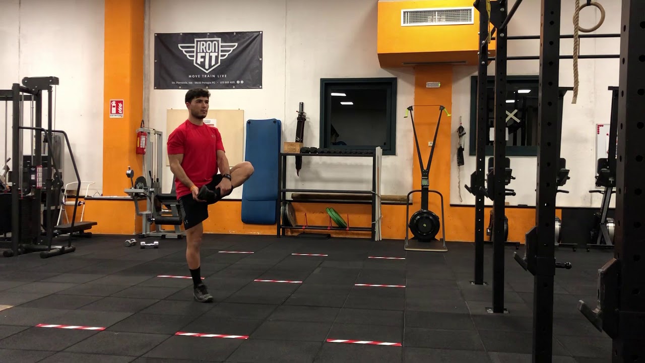 Leg cradle - YouTube