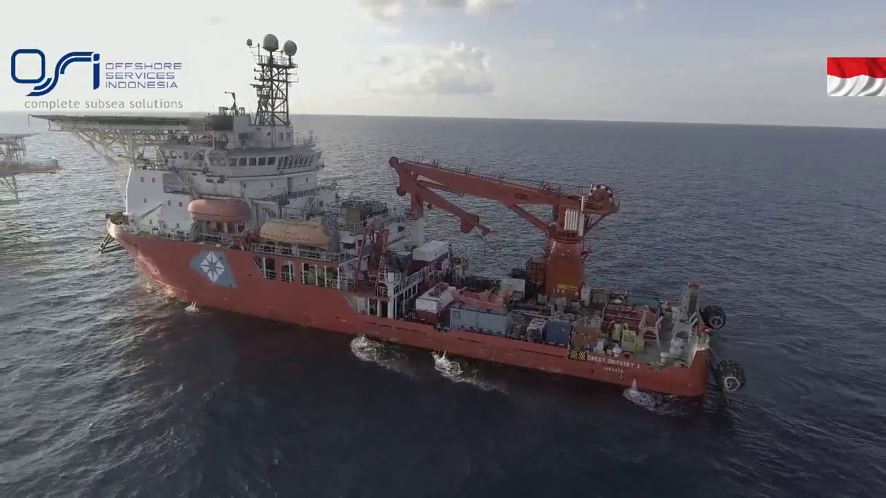 PT OSI Project 2016 with Crest Odyssey 1 DP2 Vessel - YouTube