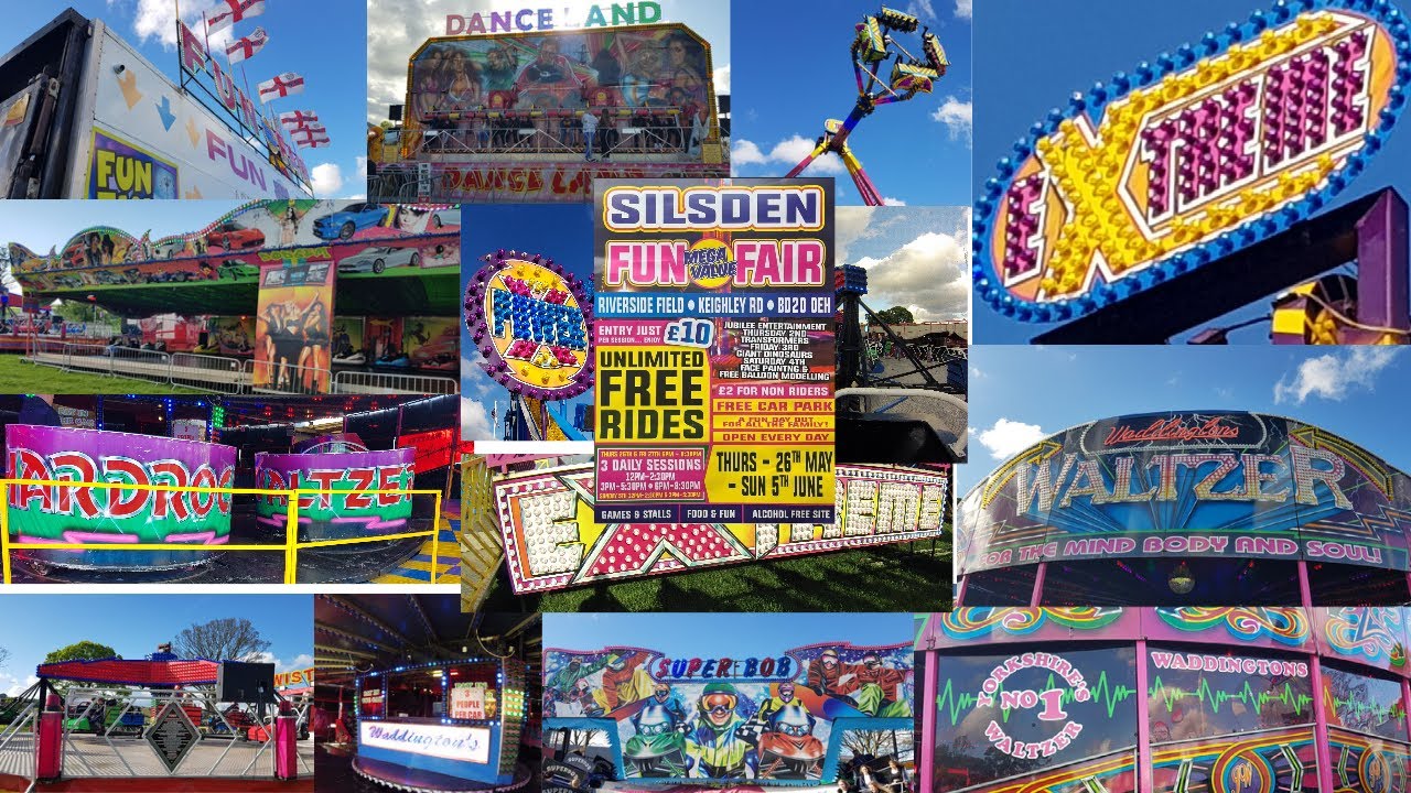 First Time & Day at Mega Value Fun Fair Vlog Silsden Bradford GREAT ...