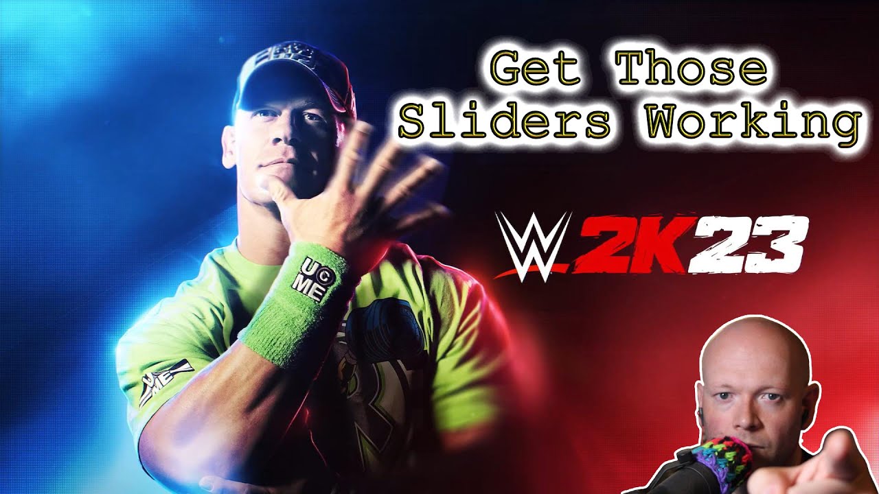 WWE 2K23 How To Get Sliders Working 100% In Universe Mode - YouTube