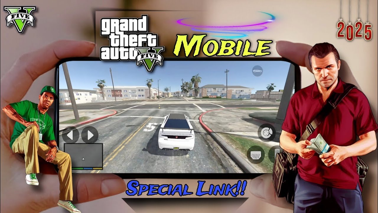 GTA V MOBILE🔥😎| Fan Made | GTA 5 MOBILE GAMEPLAY📱🎮 2025🎊 - YouTube