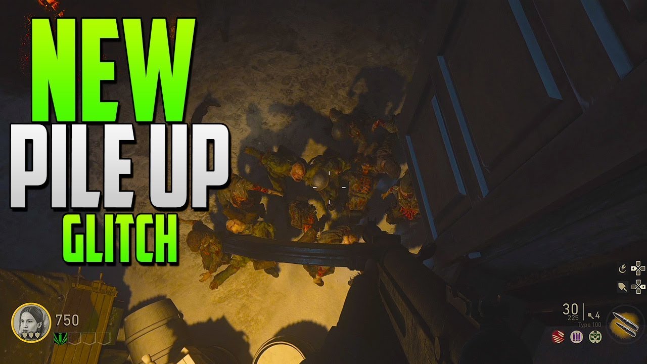 CoD WW2 Glitches : *NEW* The Final Reich Solo God Mode Pile Up Glitch ...