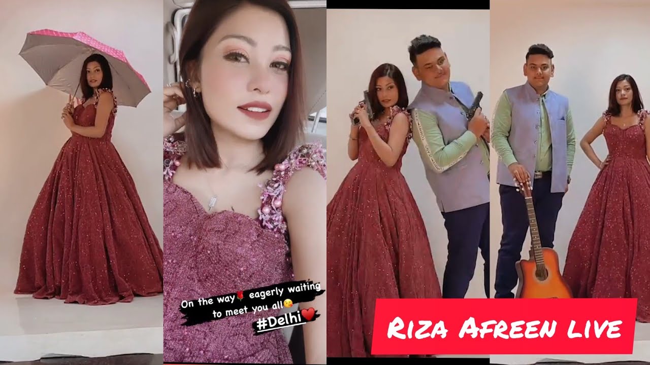 Riza Afreen live on Instagram | Riza photo shoot in delhi | Riza Afreen ...