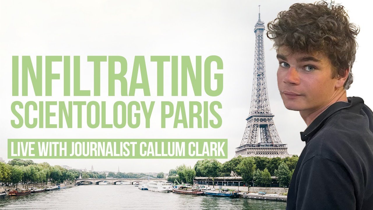 The journalist that infiltrated Scientology's Paris Ideal Org opening - Live with Callum Clark ...