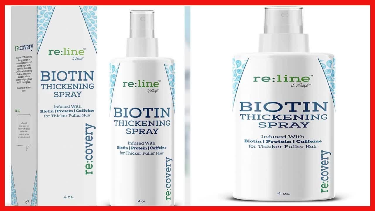 Biotin Hair Thickening Spray for Thin Hair Texturizing Spray Hair Loss ...